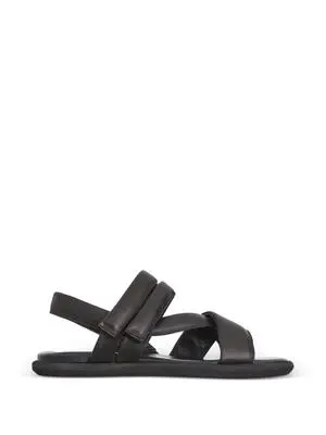 PURO Leather Flat Sandals