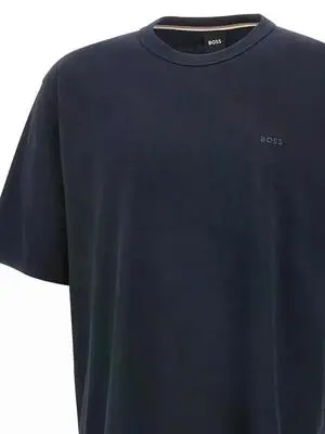 BOSS Logo-print T-shirt - Blue