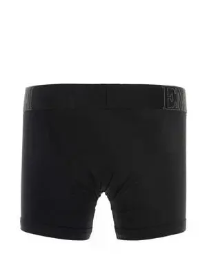 Emporio Armani Logo-detail Boxers - Black
