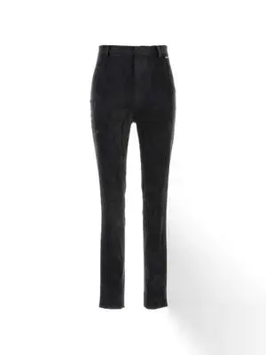 Gucci Stretch Velvet Trousers - Grey