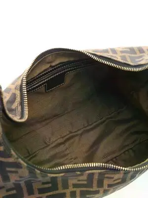 Fendi 2000-2010 Zucca Canvas Shoulder Bag