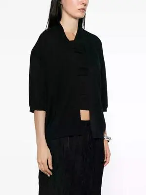 SOLOCASCMIR Short-sleeved Cardigan