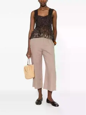 XACUS Jeanne Elasticated Wide Leg Trousers