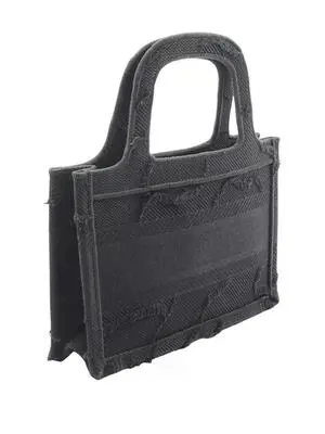 Dior 2010-2016 Mini Book Tote Bag - Black