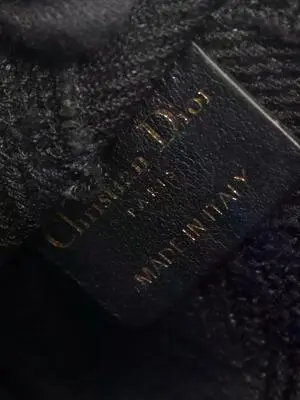 Dior 2010-2016 Mini Book Tote Bag - Black