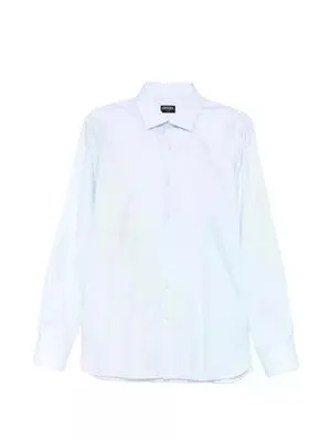Zegna Plaid Shirt - Blue