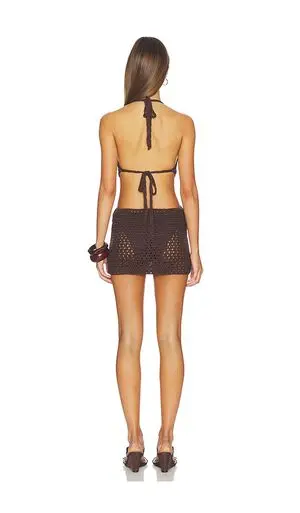 Superdown Capucine Mini Dress - Brown