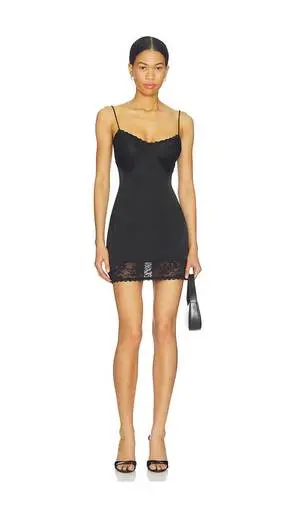 Superdown Kite Mini Dress - Black