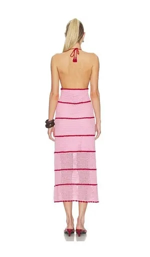 Saylor Georgie Crochet Knit Dress