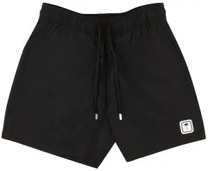 Palm Angels X Vilebrequin Patch Swim Shorts - Black