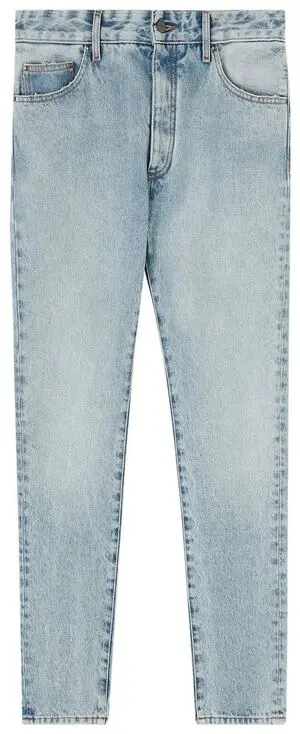 PALM ANGELS Palm Angels Back Logo Denim Jeans