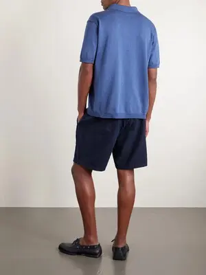 Mr P. Straight-leg Linen Bermuda Shorts