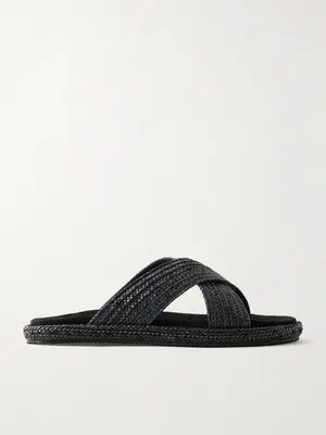 Stacked Heel Sandals For Men
