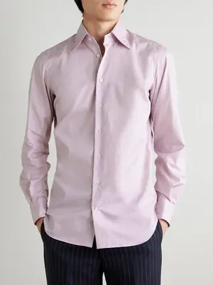 Husbands Supima Cotton-poplin Shirt