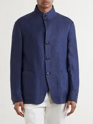 Zegna Il Conte Oasi Linen Jacket