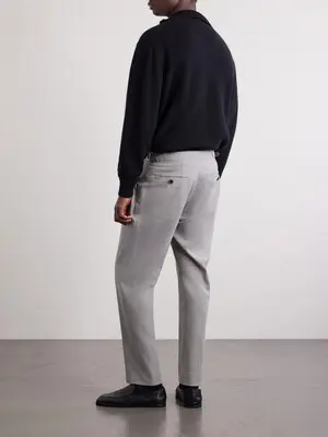 Mr P. Daniel Tapered Wool-flannel Suit Trousers