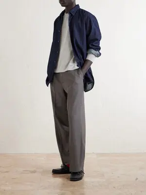 NEIGHBORHOOD Honeycomb Cotton-jersey Sweater