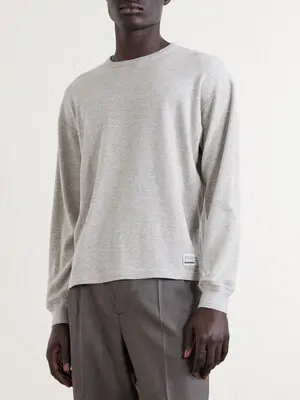 NEIGHBORHOOD Honeycomb Cotton-jersey Sweater