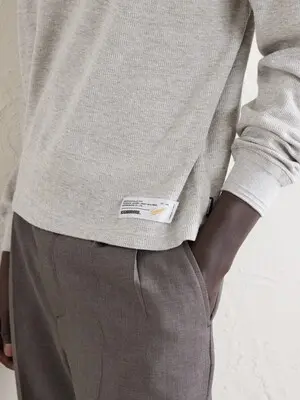 NEIGHBORHOOD Honeycomb Cotton-jersey Sweater