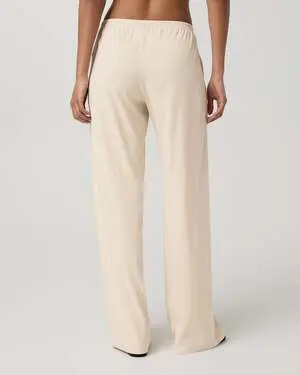 Vuori Villa Everyday Wideleg Pant - Bleached Sand