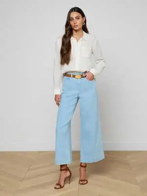 L'Agence Isla Linen Shirt
