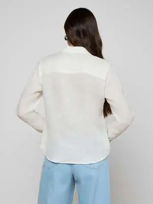 L'Agence Isla Linen Shirt