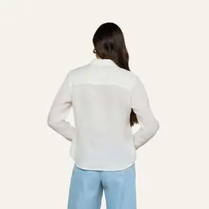 L'AGENCE Isla Linen Shirt
