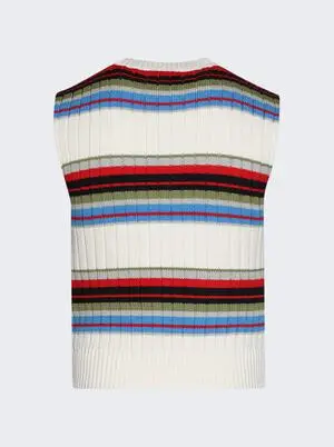 Dries Van Noten Mosaic Striped Sweater
