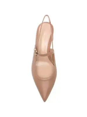 GIANVITO ROSSI Sling-back Pumps - Neutrals
