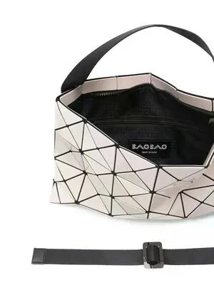 Issey Miyake Geometric-design Shoulder Bag - Neutrals