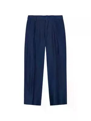 Nn07 Kay Pleated Trousers - Blue
