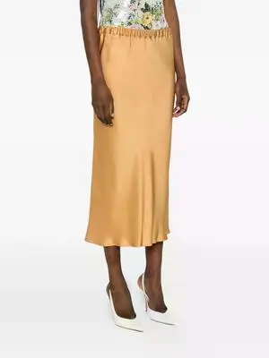 Antonelli Firenze Orinoco Midi Skirt - Yellow