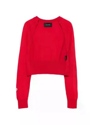 Simone Rocha Embellished Cropped Cardigan