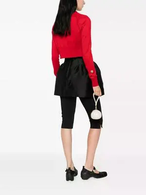 Simone Rocha Embellished Cropped Cardigan