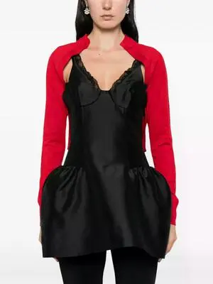 Simone Rocha Embellished Cropped Cardigan
