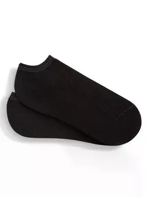 Zegna Stripe-detail Ankle Socks - Black