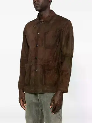 LEATHER AUTHORITY Elliott Pocket Leather Jacket