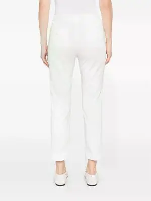 Max Mara Cropped Cigarette Trousers - White