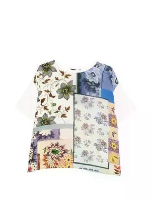 Max Mara Floral Print T-shirt