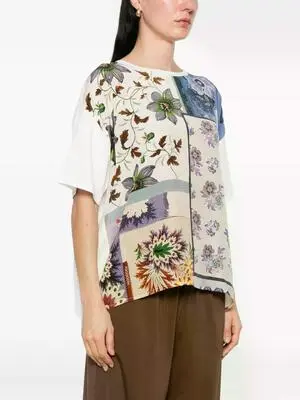Max Mara Floral Print T-shirt