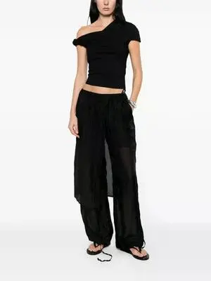 LA PISCINE Drawstring Trousers