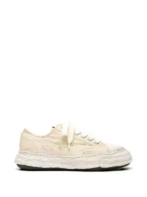Mihara Yasuhiro Peterson23 Ripped Overdye Sneakers - Neutrals