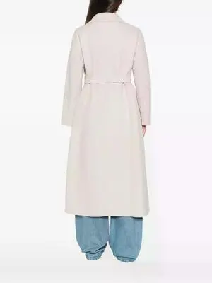 Max Mara Belted Trench Coat - Neutrals
