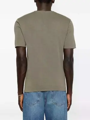 ROBERTO COLLINA Buttoned Polo Shirt - Green