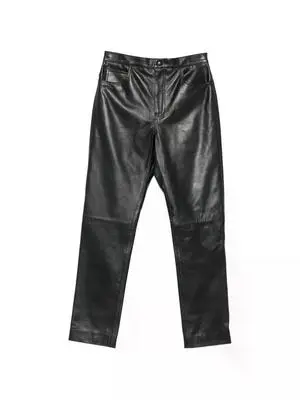 TWINSET Leather Trousers