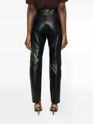 TWINSET Leather Trousers