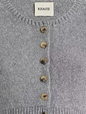 Khaite Long Sleeve Cardigan