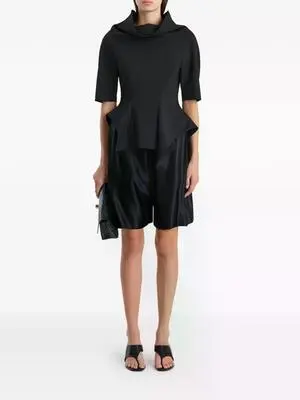 Khaite Virgin-wool Shorts