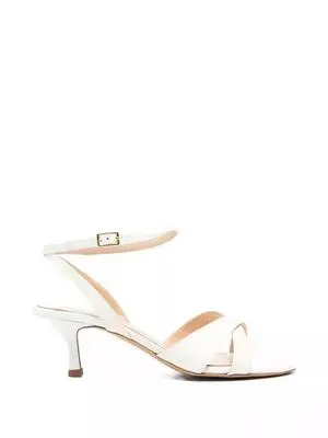 FABIO RUSCONI Criss-cross-strap Sandals - White