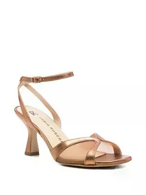 FABIO RUSCONI Ankle-strap High Heel Sandals - Brown